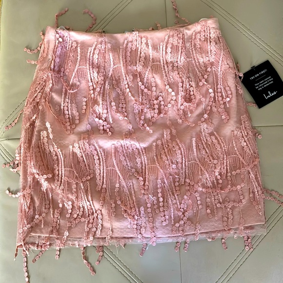 Lulus | Skirts | Lulus Pink Skirt | Poshmark